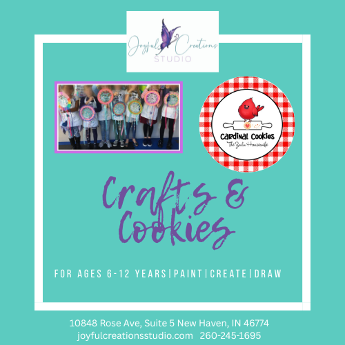Register for Crafts & Cookies